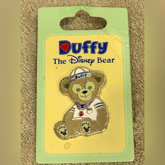 Disney | Other | Retired Disney Pin Mickey Icon Stuffed Bear Duffy ...
